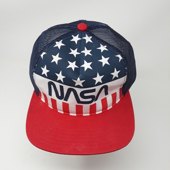 Unbranded | Accessories | Nasa Mens Baseball Hat Cap Americana Red ...